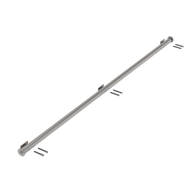Quiet Glide Track Kit, 4ft, Use with Single Roller, Includes Horizontal ...