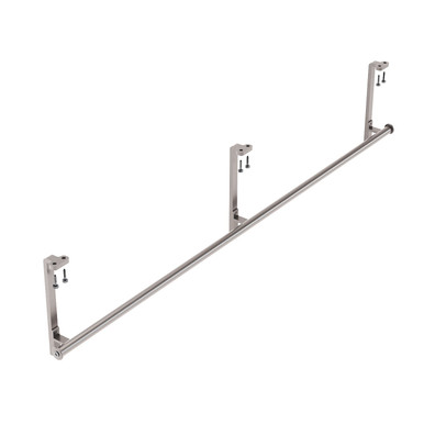 Quiet Glide Track Kit, 6ft, Use with Double Roller, Include Ceiling ...