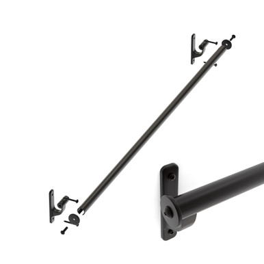 Classic No. 1, Track Kit, 3ft, Use With Single Hook, Includes Vertical ...