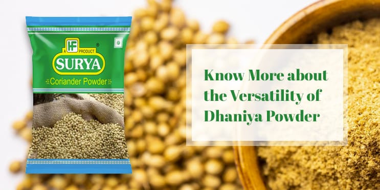 Know More about the Versatility of Dhaniya Powder - www.suryamasale.com