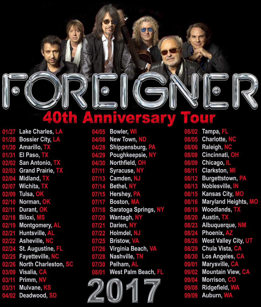 foreigner 40