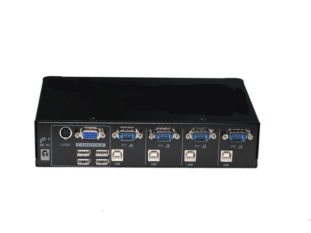 Rextron 4 Port USB KVM Switch, cables included - SB Technology