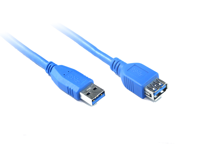1M USB 3.0 AM/AF Cable - SB Technology