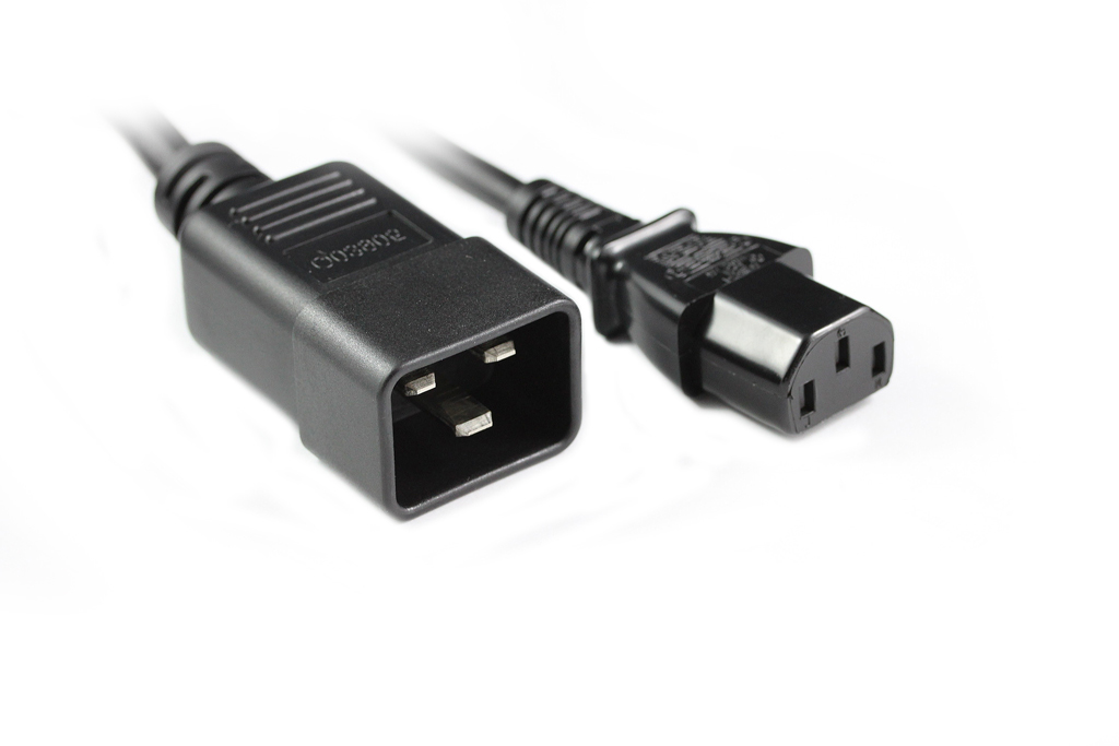 2M IEC C13-C20 Power Cable - SB Technology