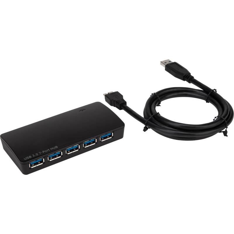Targus 7 Port USB 3.0 Power Hub With Fast Charging and 5Gbps Transfer ...
