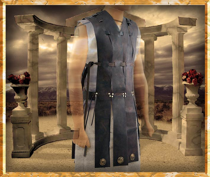 Gladiator Costume | Leather Tabard - Todd's Costumes