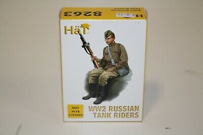 HaT 8263 WW2 Russian Tank Riders 1:72 Scale Figure - Hobby Bounties