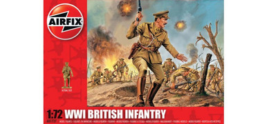 Airfix A01727 WWI British Infantry 1:72 Scale Model Figures