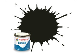 Humbrol Enamel Paint 163 Dark Green Satin 14ml