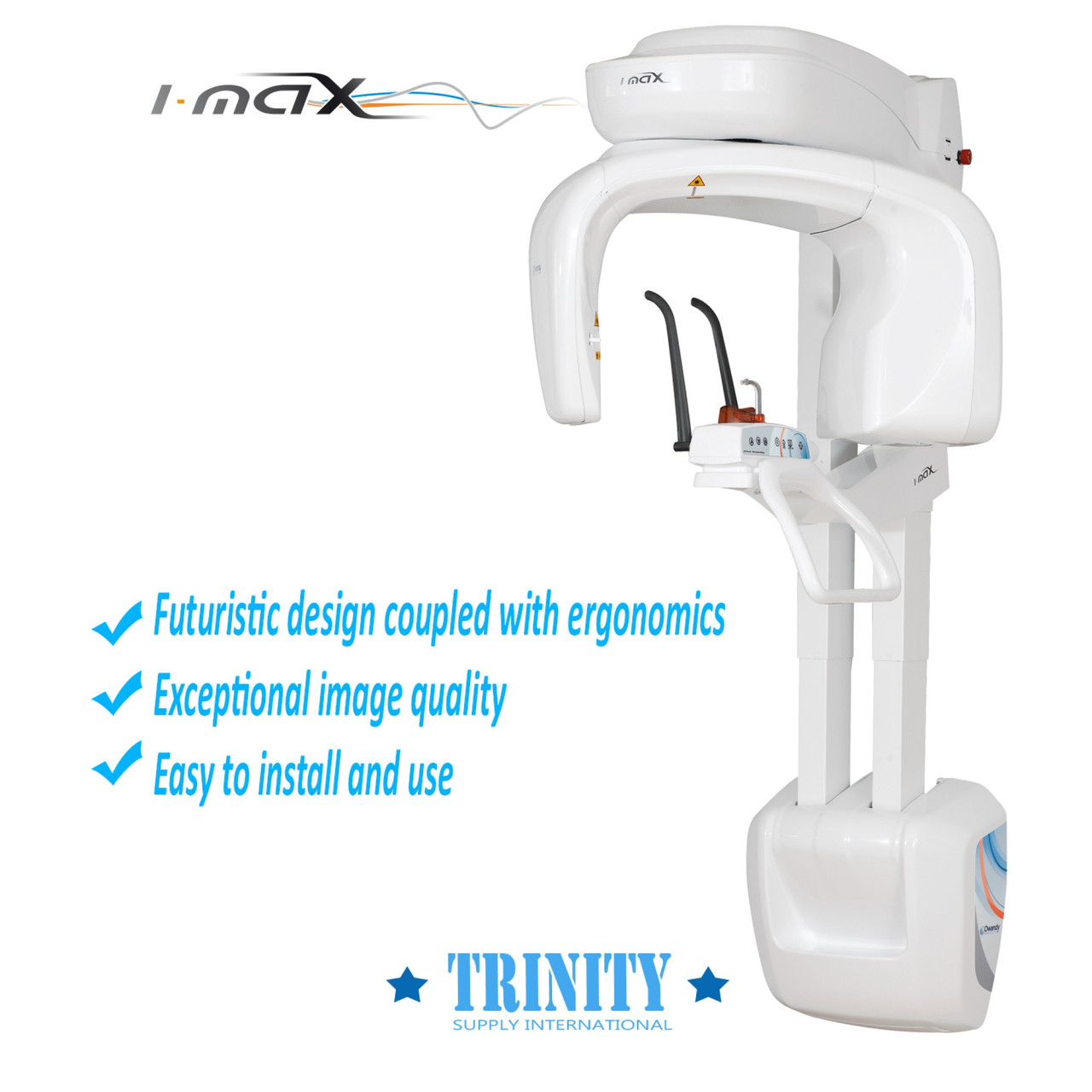 Owandy I-max 2D Wall-Mounted Panoramic X-Ray Compact Unit