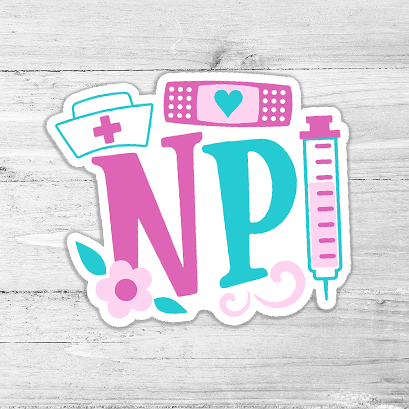 NP Die Cut Sticker