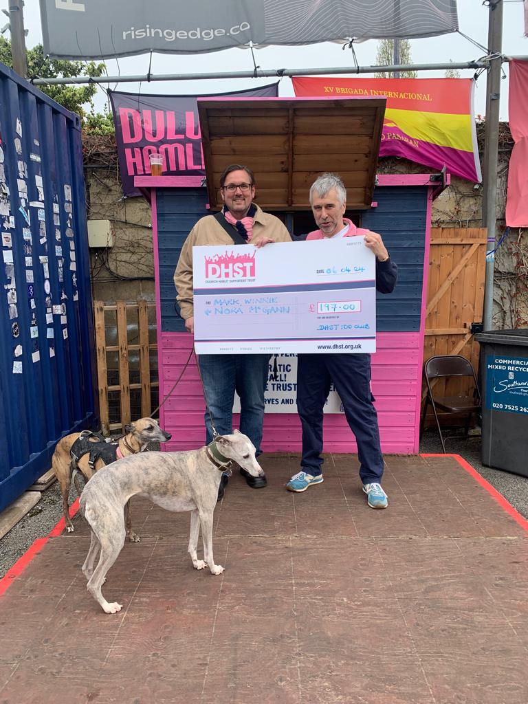 100 Club Lottery Results: April 2024 - DHST