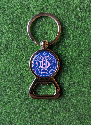 Anniversary Crest Bottle Opener Keyring
