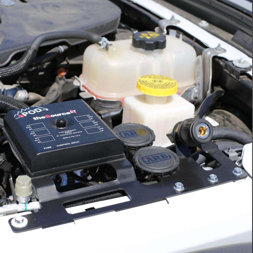 Grimm Offroad ARB Twin Compressor & sPOD mounting Bracket, Jeep ...