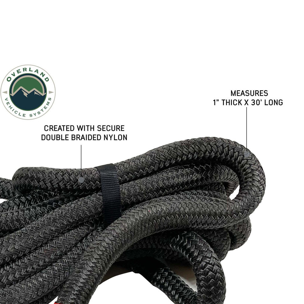 Overland Vehicle Systems Kinetic Strap, 1" X 30'