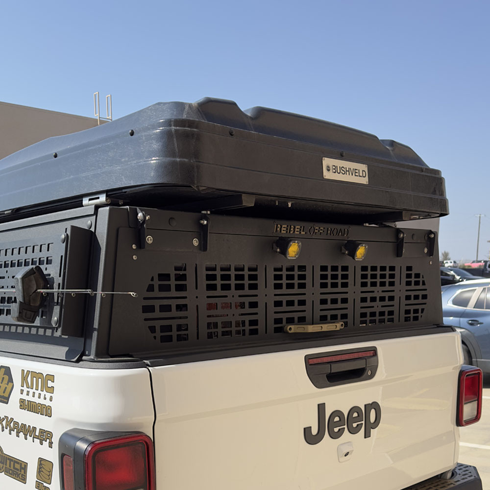 Jeep Gladiator JT XPLOR Half Height Bed Rack Headache Rack