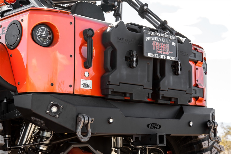 RotoPAX Jeep JK Tailgate Mount - FX-JTM