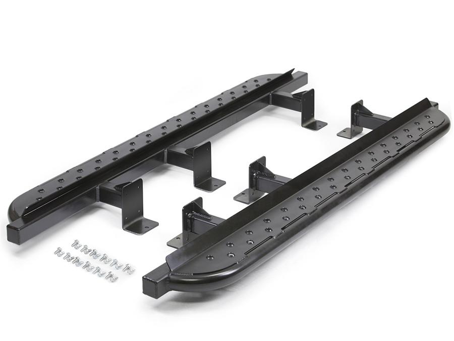 GenRight Off Road Jeep JL (2018+) 4 DOOR STEP ROCKER GUARDS - STEEL ...