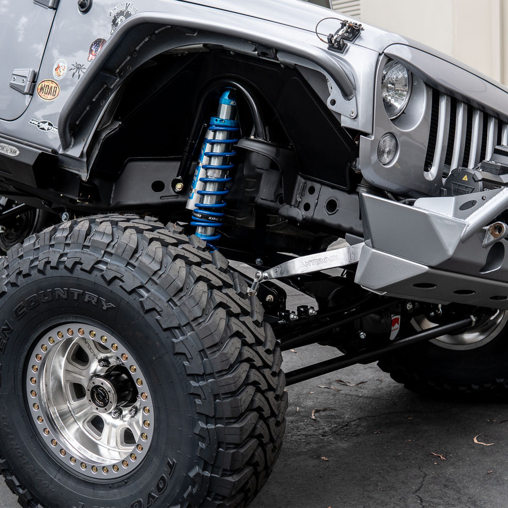 Recon Complete 2.5 12" Front and 14" Rear Coilover Kit (No Bumps) Jeep ...