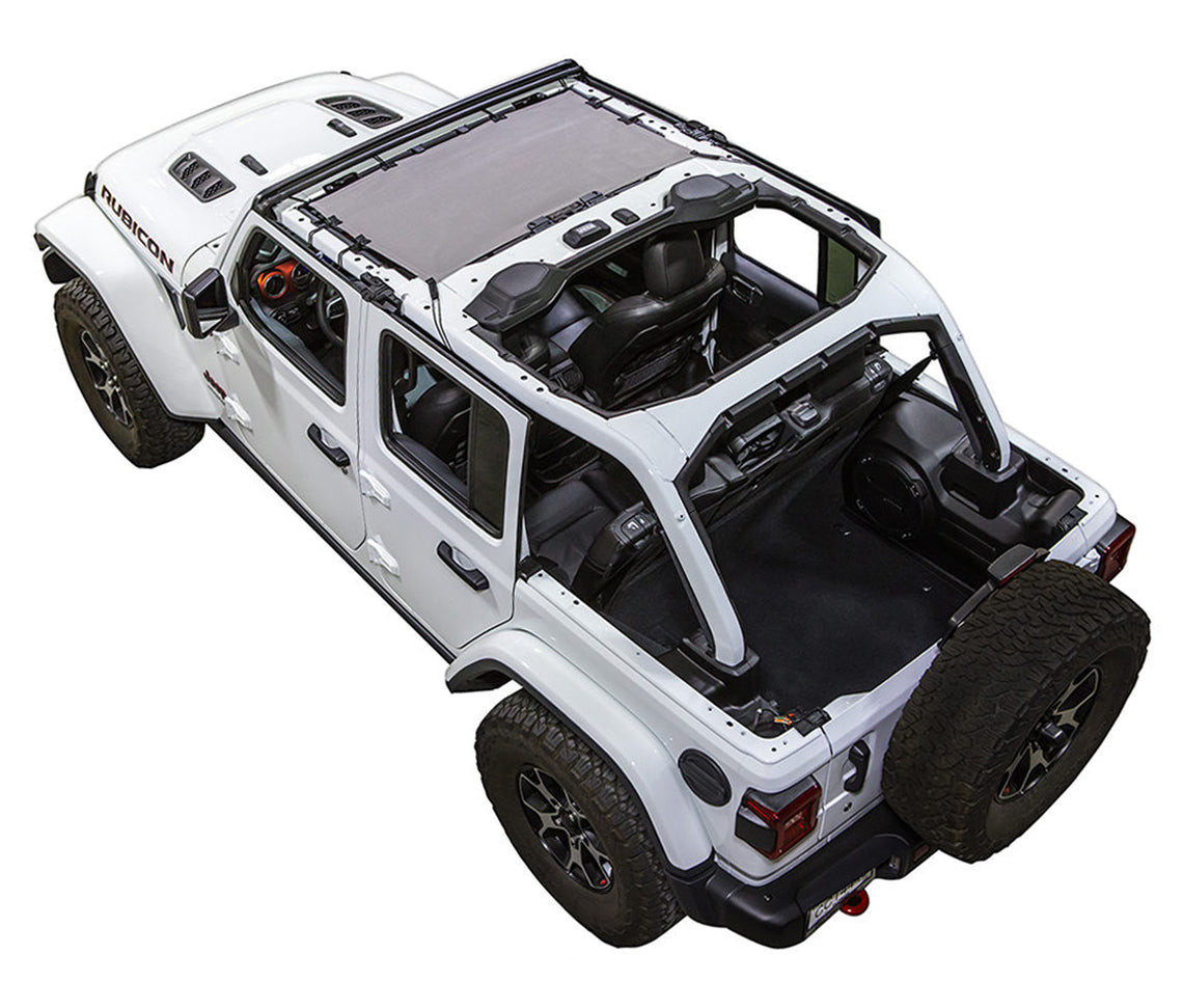Spiderweb Shade JL Kini - Jeep Wrangler JL 4-Door Front Seat Sunshade