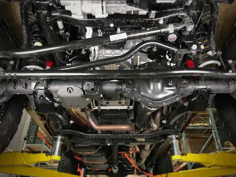 Artec Industries JL Shield - Front Axle CAD Skid - JL4000