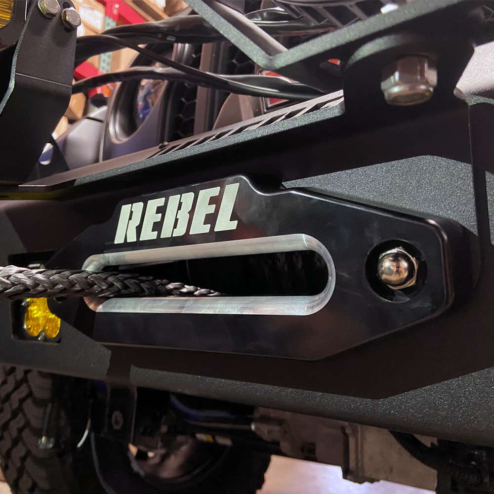 Universal Fairlead Light Mount by Rebel Off Road
