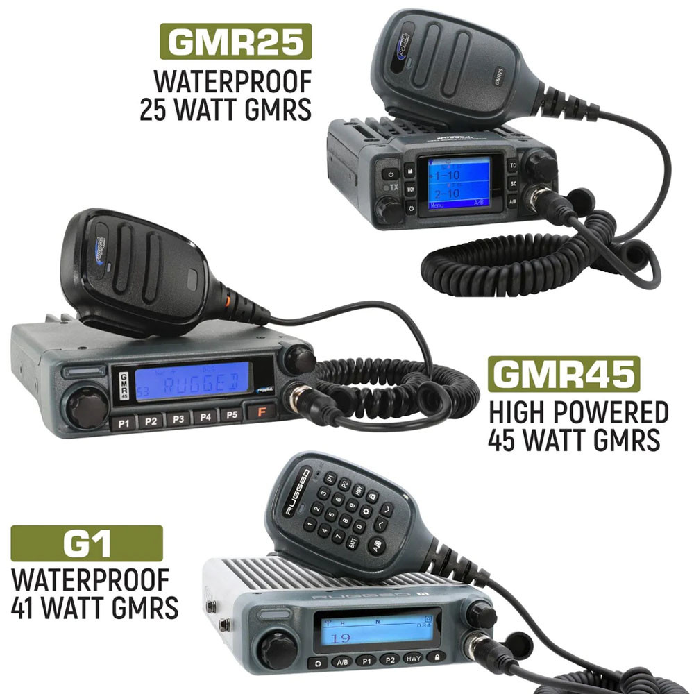 Rugged Radios Ford Bronco 21+ GMRS Mobile Radio Kit
