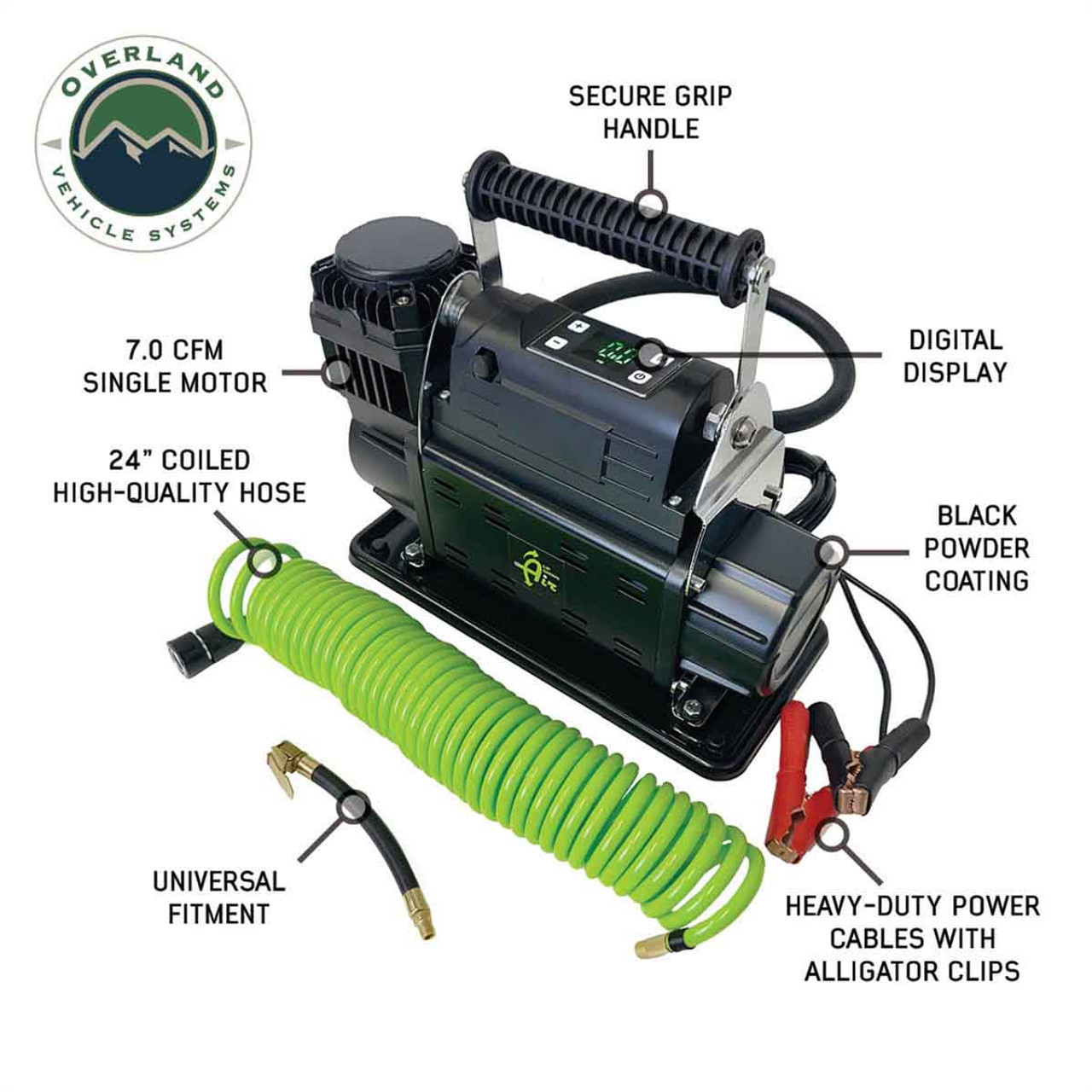 EGOI Portable Single/Dual Motor Air Compressor System With Control ...