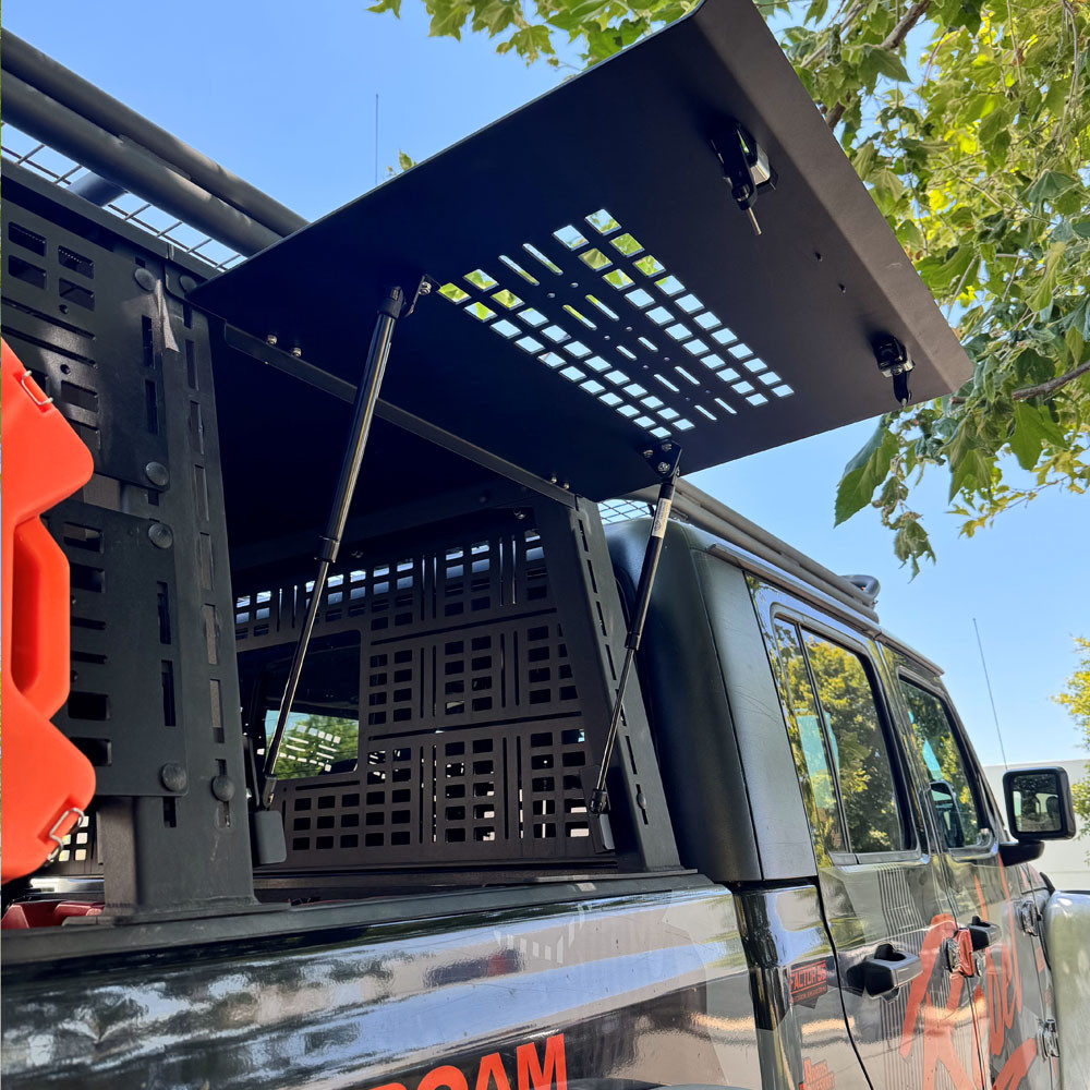 Jeep Gladiator JT Molle Side Hatch for Full Height XPLOR Bed Rack by ...