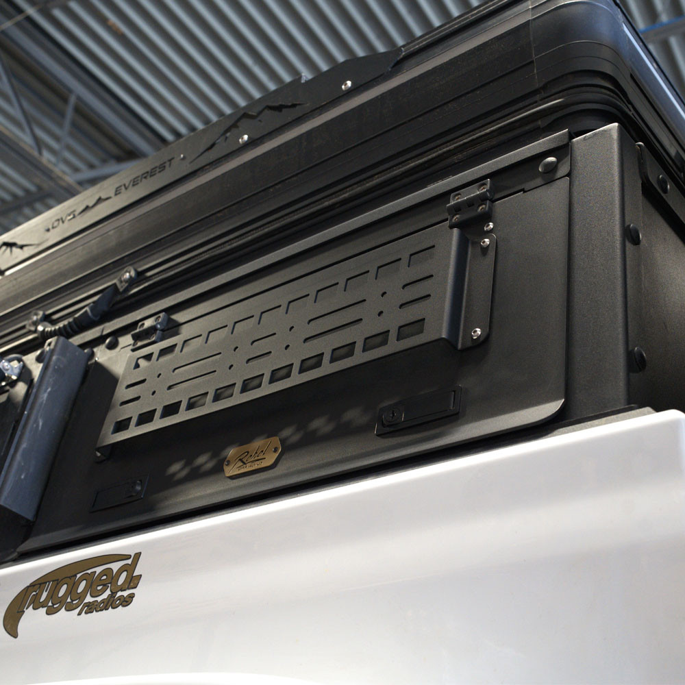 Rebel Off Road Solid Side Hatch Molle Panel for Full Height XPLOR Bed Rack