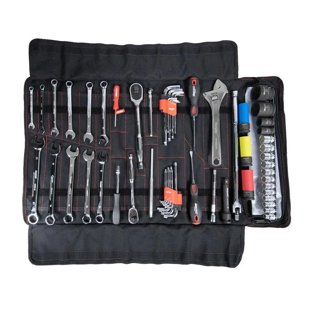 Boxo USA Off-Road Bag | 80-Piece Off-Road Tool Bag and Tool Roll