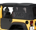 Bestop Highrock 4X4 Element Door Enclosure Kit JK Front (Pr)