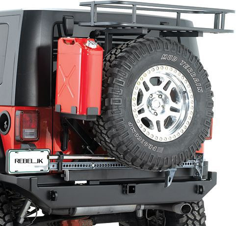 Rock Hard 4X4 Rear Bumper Rock Rack