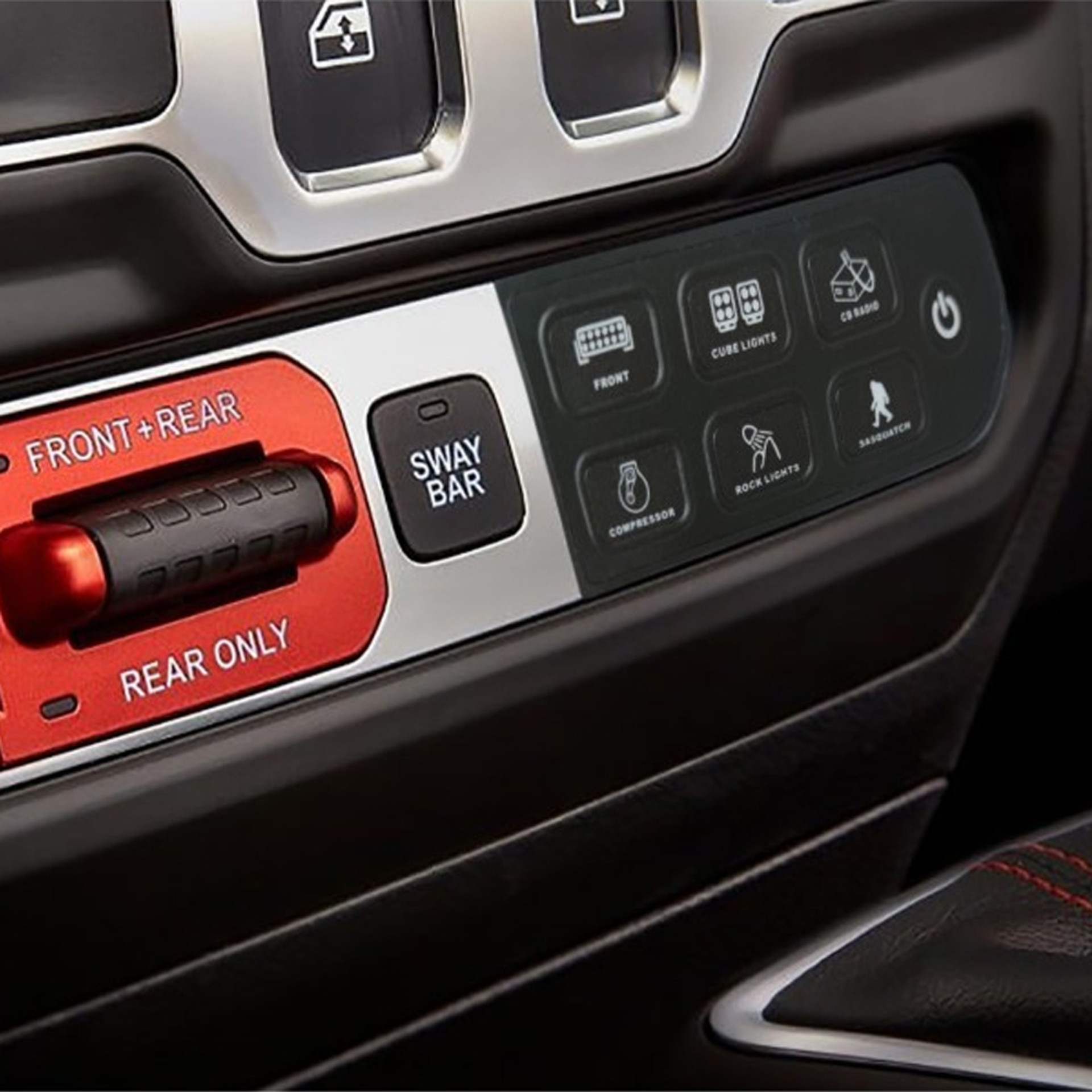 Bartact Dash Grab Handle Storage Bag Jeep Wrangler Gladiator Utv