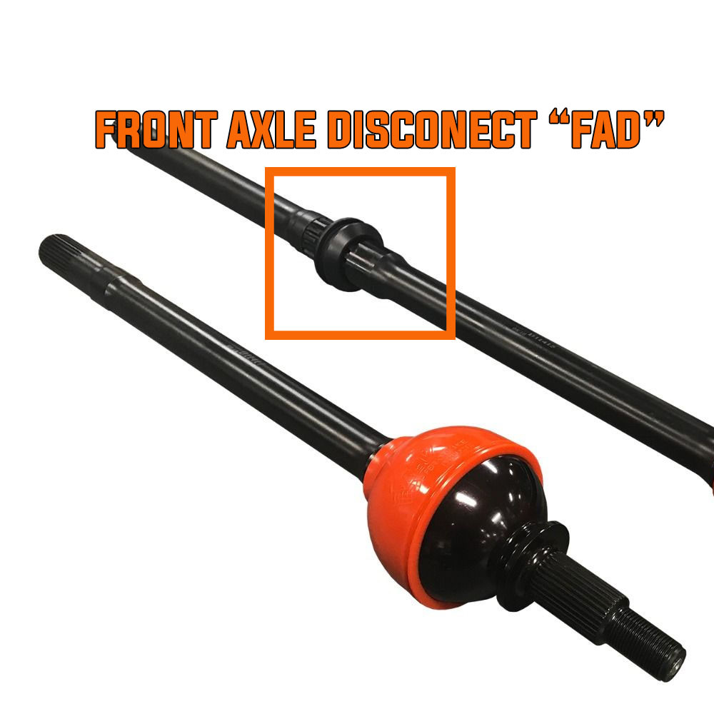RCV Ultimate Dana 44 Axle CV Set, Jeep Wrangler JL & JT Rubicon w/ FAD