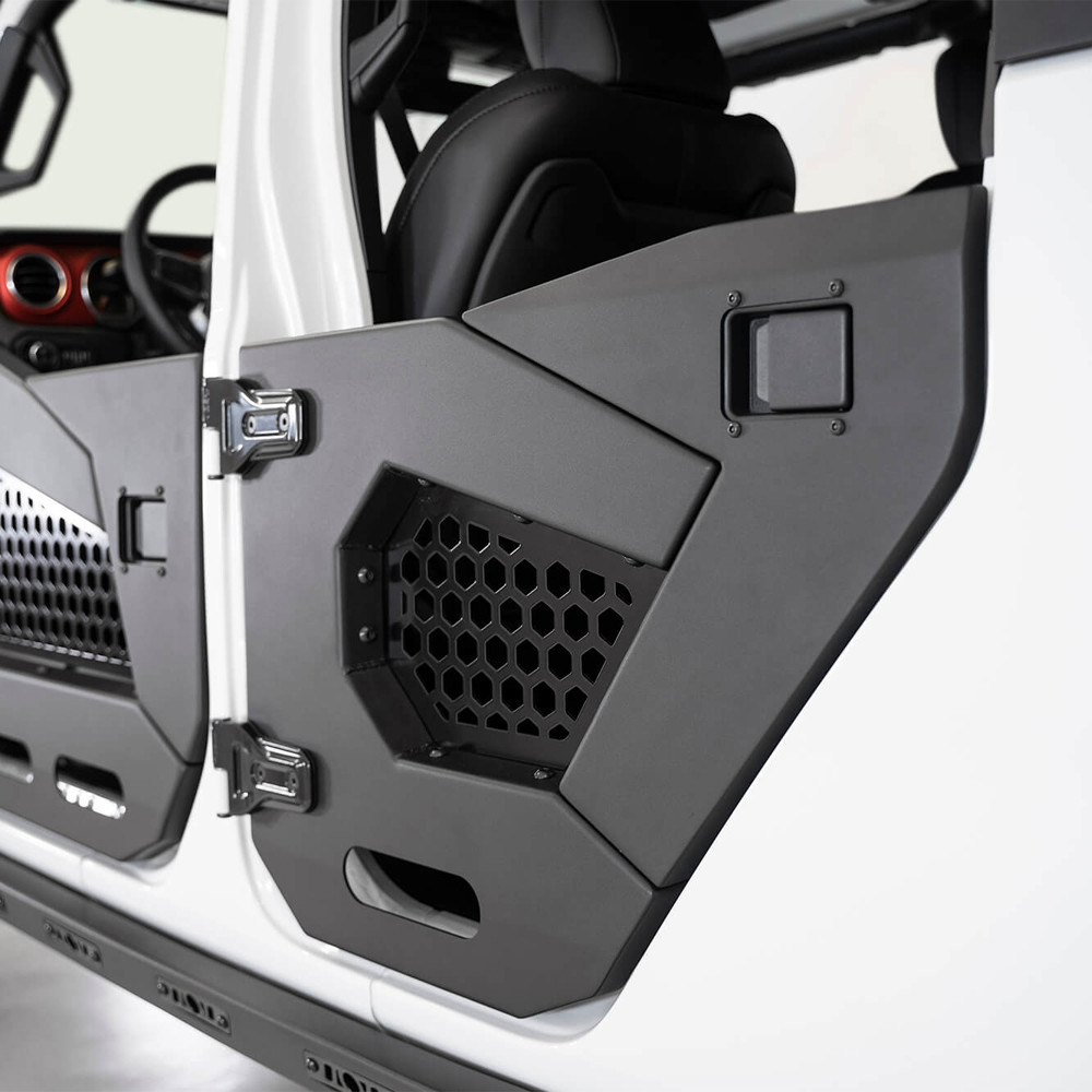 Genright Aluminum Half Doors, Jeep JL & Gladiator JT