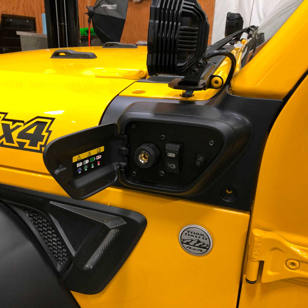 Voswitch JL400 Grab Handle Switch Panel, Jeep Wrangler JL, Gladiator JT ...