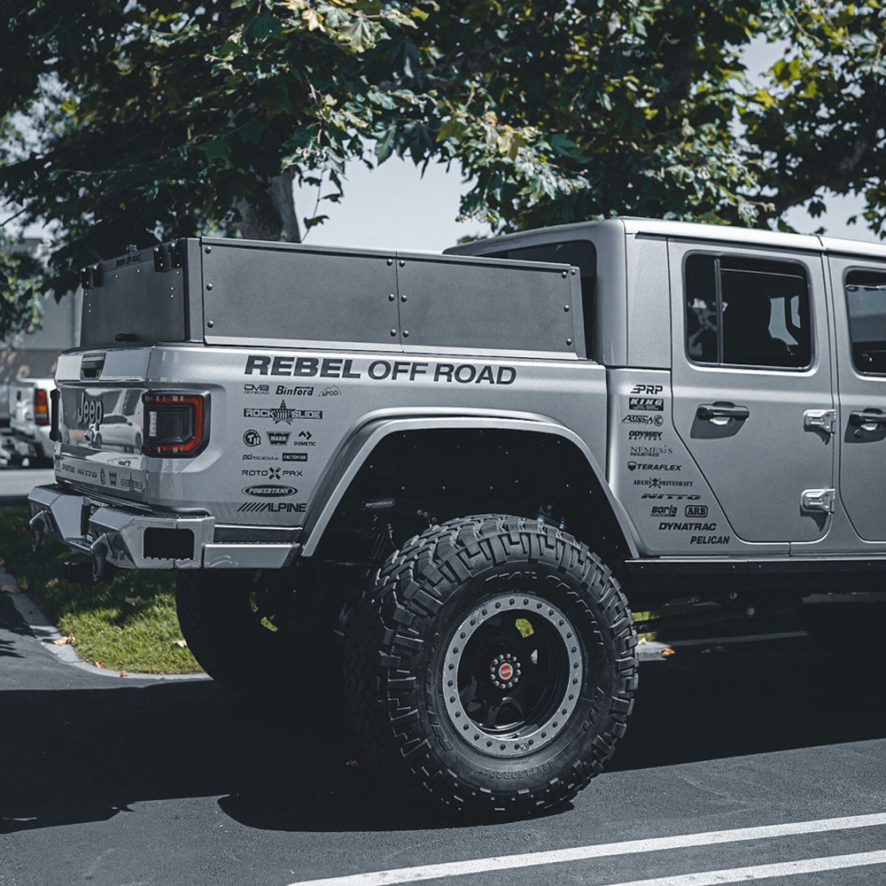 Jeep Wrangler JLU White Rubicon Diesel W/Summit Series Armor - REBEL ...
