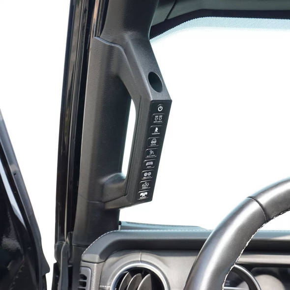 Bartact Dash Grab Handle Storage Bag Jeep Wrangler Gladiator Utv
