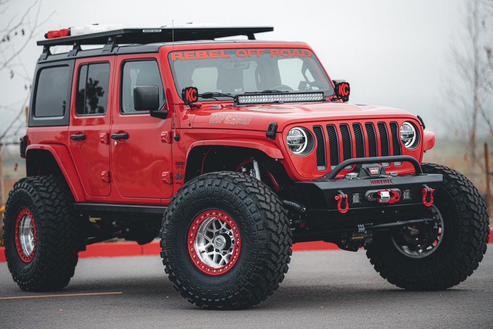Inferno Unleashed: Discover the Ultimate Jeep Wrangler Transformation ...