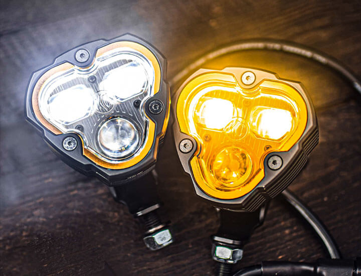 KC HiLiTES Flex Era 3 Dual Mode SAE Fog Lights - REBEL OFF ROAD
