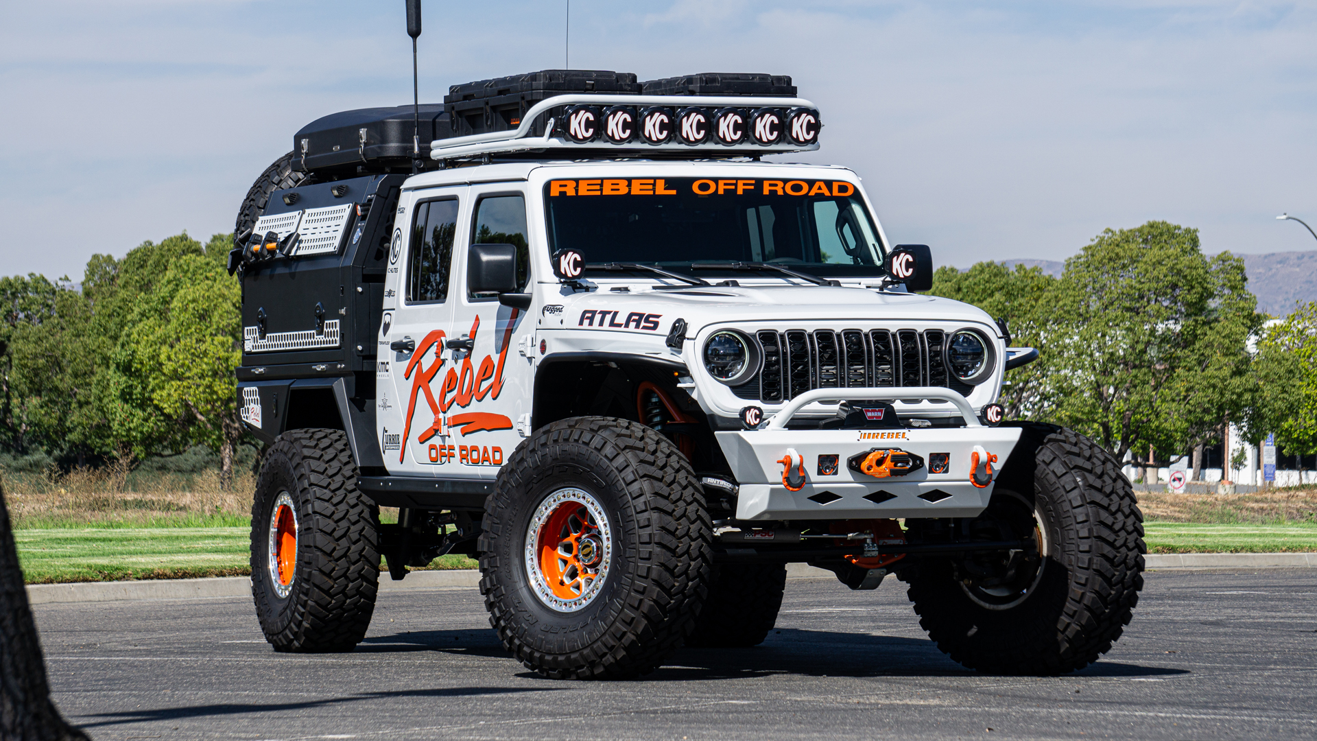 Rebel Off Road Atlas Jeep Gladiator - REBEL OFF ROAD