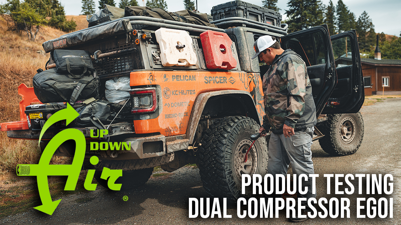 Testing The Up Down Air Dual Compressor EGOI During Cross Country Trip ...