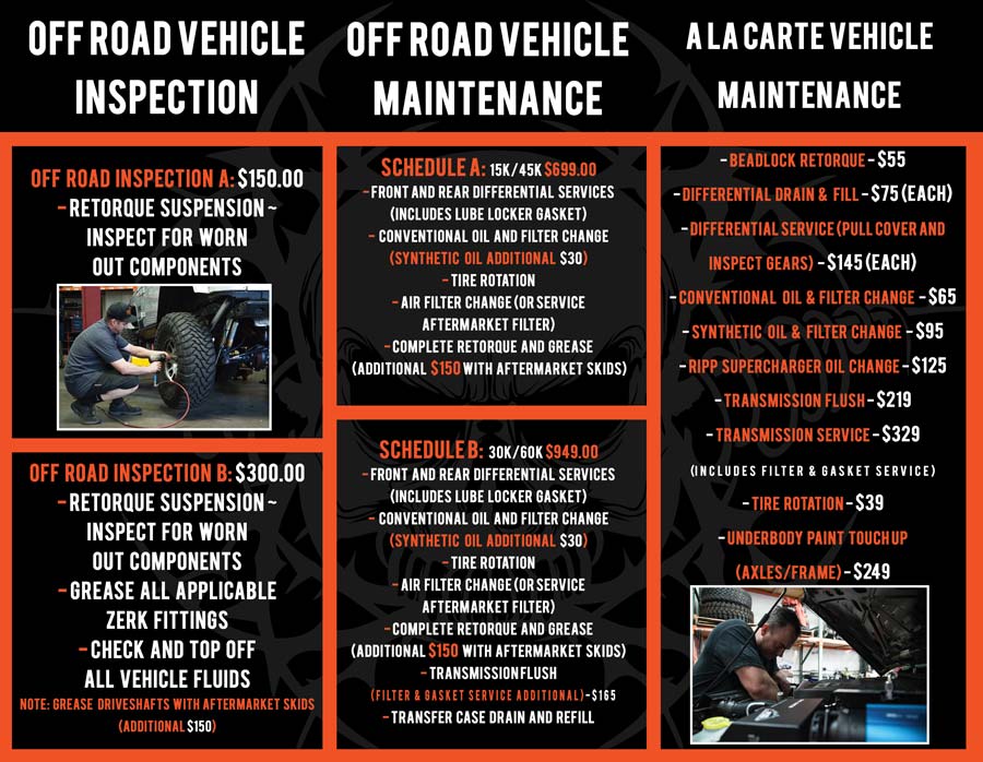 Vehicle Maintenance Program