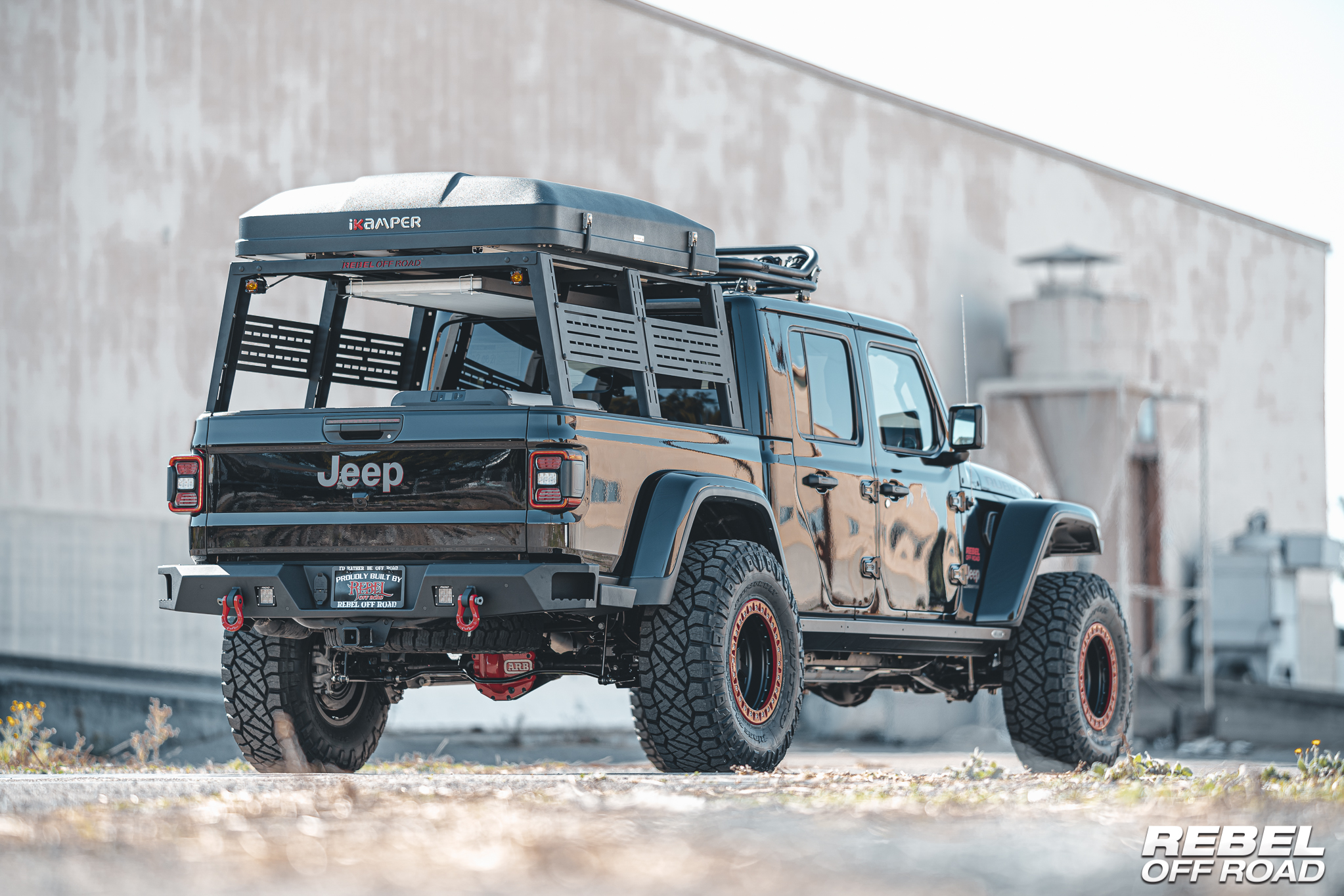 XPLOR Full Height Gladiator Bed Rack - REBEL OFF ROAD