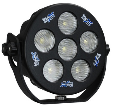 6" Round Solstice Black Six 10-Watt Led 35° Wide Beam Lamp