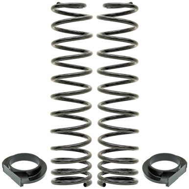Rockjock Jeep JL Front Coil Springs, 4 in. Lift, Pair - CE-9818FS