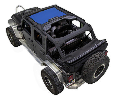 Spiderweb Shade JKini 4D, Jeep Wrangler JK 4-Door Front Seat Sunshade ...
