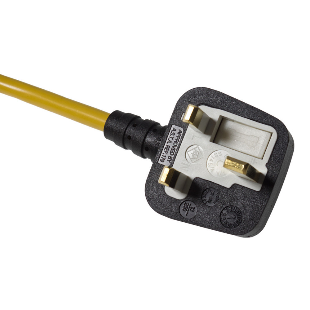 Numatic Mains Cable Yellow 1.5mm 2 Core