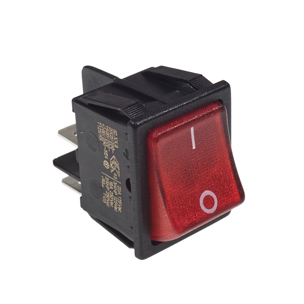 250V Double Pole Rocker Switch W4 37209 - Spares2you UK